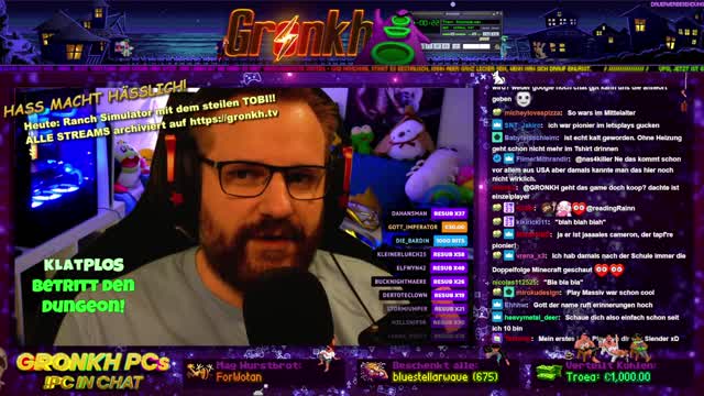 GronkhTV - Alle Streams an einem Ort